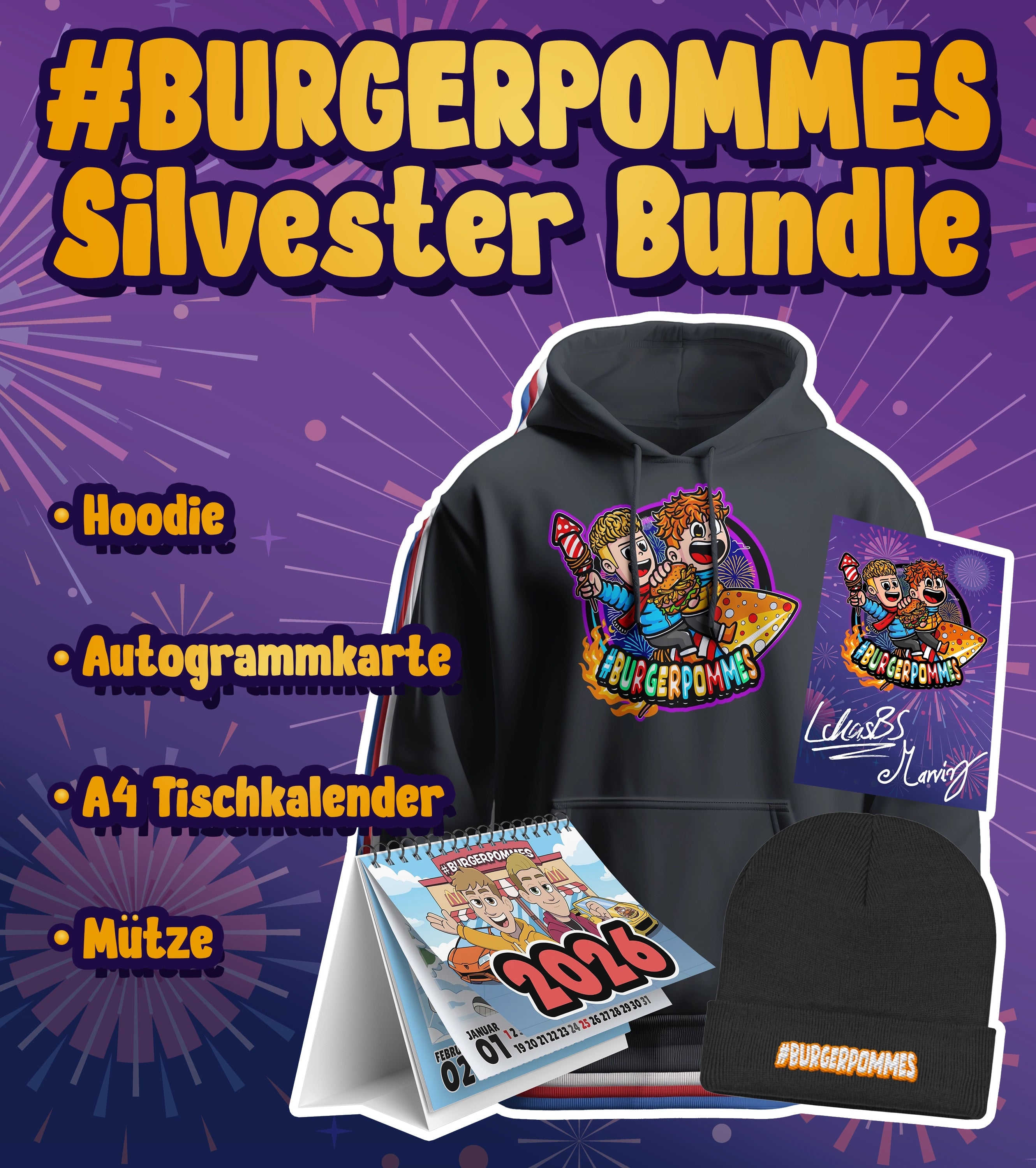 Kollektionen – LukasBS & BURGERPOMMES Shop by LunyMerch